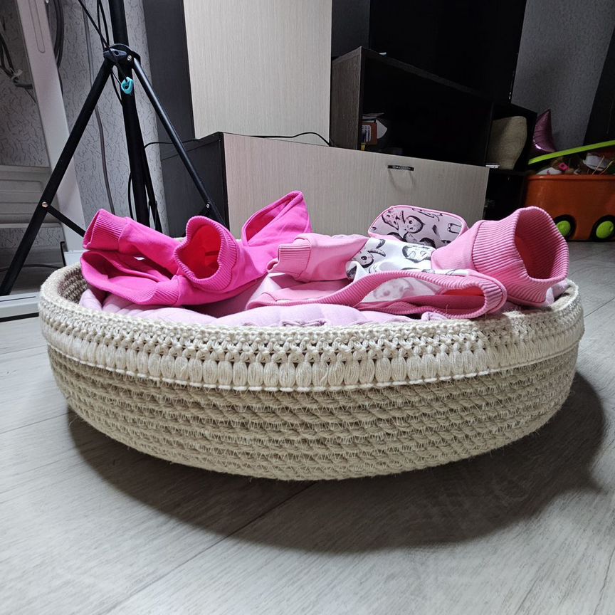 Лежанка из джута