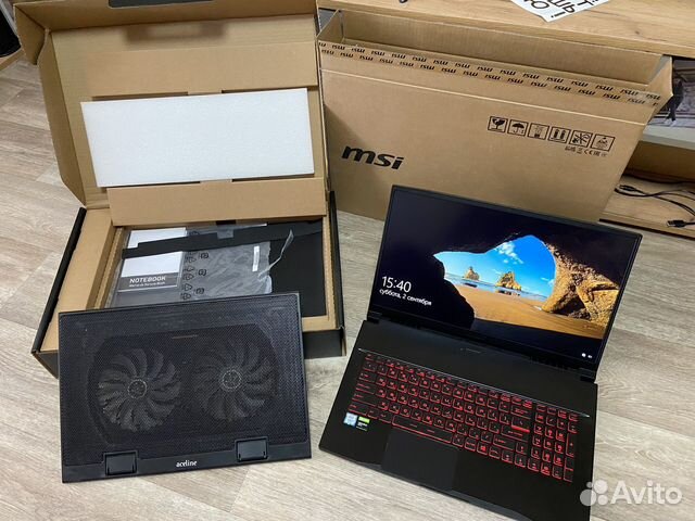 Ноутбук MSI MS-17F4 (i7-9750H, GTX 1650 TI) купить в Братске ...