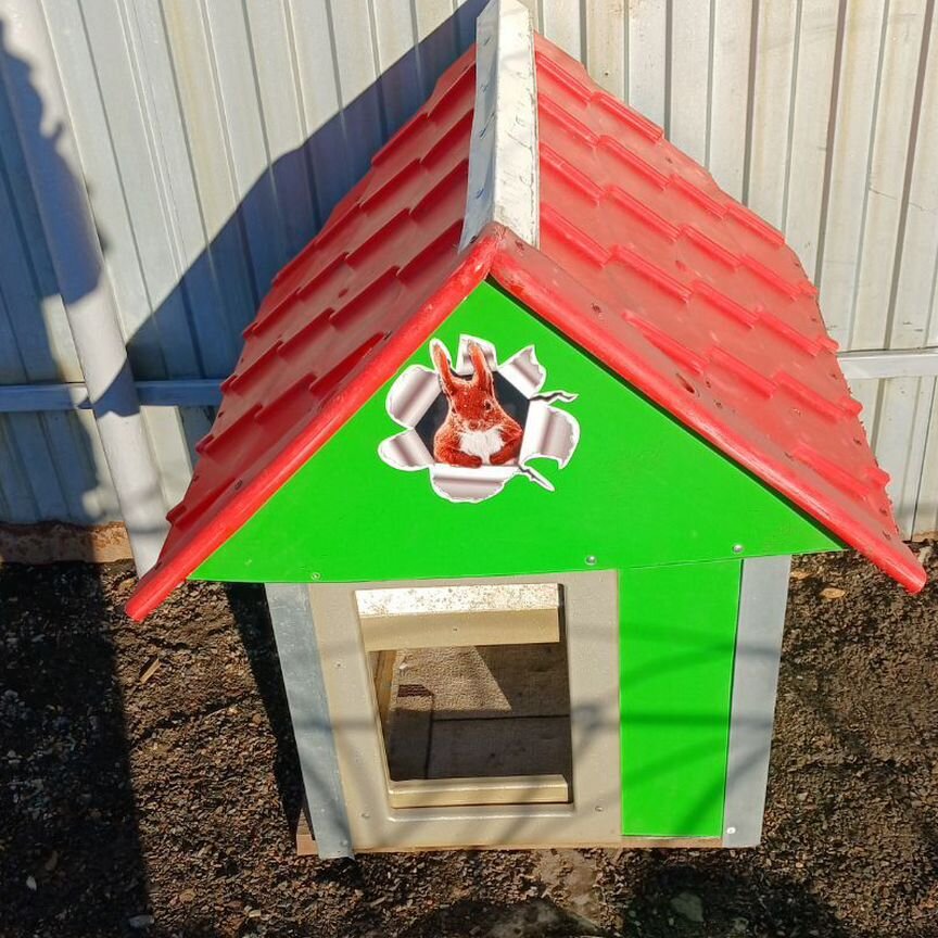 Будка для собаки утепленная