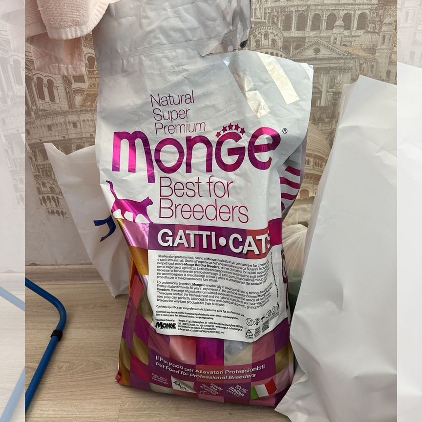 Корм для кошек monge sterilised