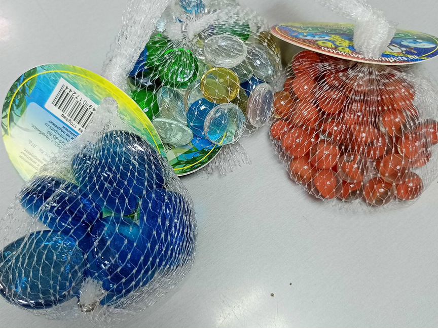 Аквариумные украшения и грунты