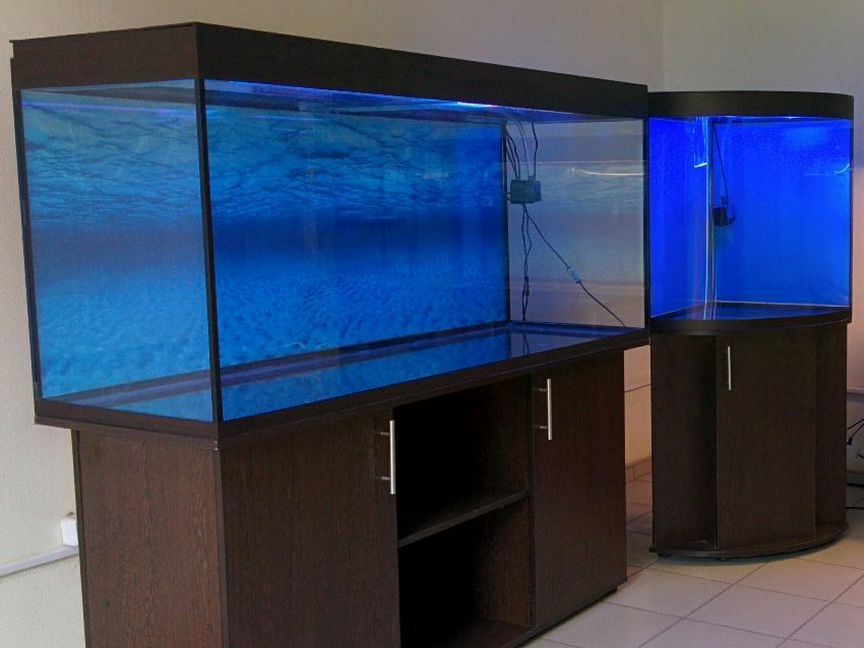 Аквариум 520 свет, биофильтр, фон, тумба