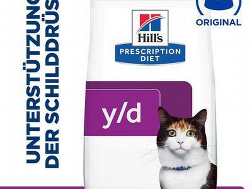 Корм для кошек hills y/d