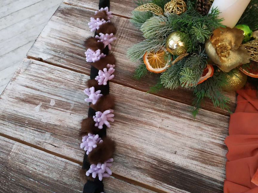 Меховая игрушка грейфер, канат перетяжка для собак