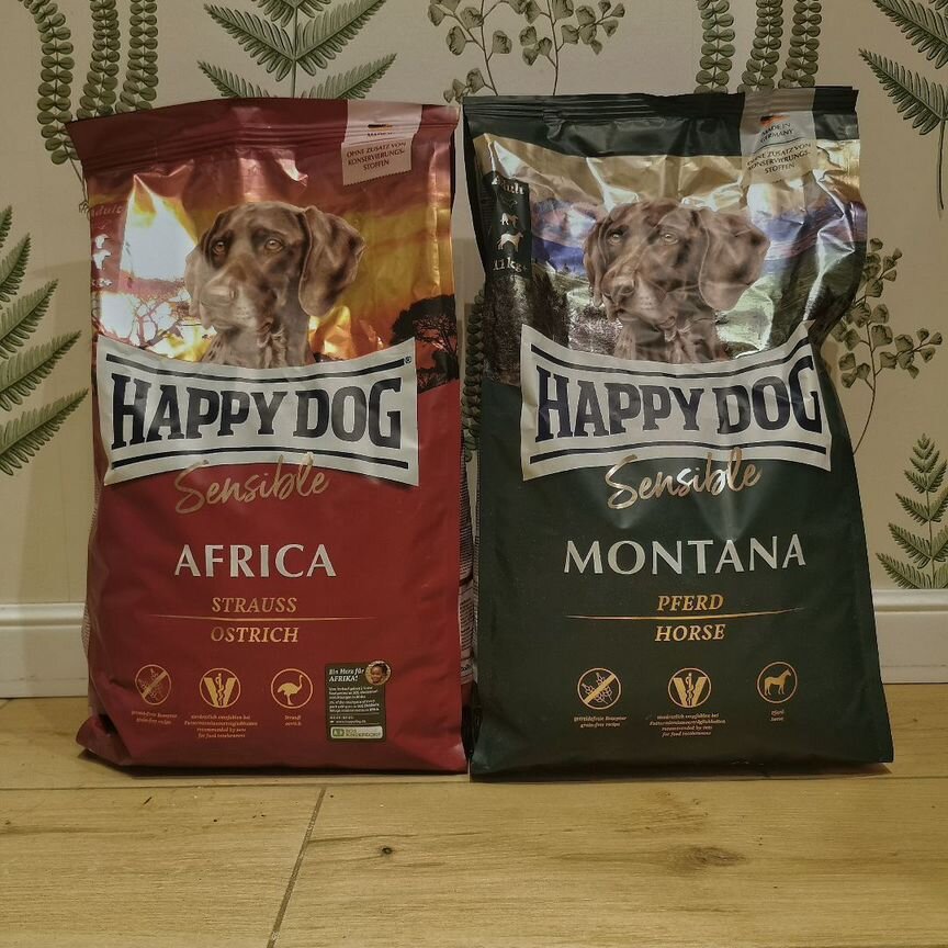 Корм для собак Happy dog Africa, Montana (4кг)