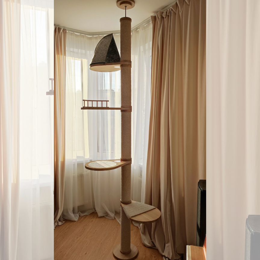 Когтеточка для кошек в распор catsby 260-270 см