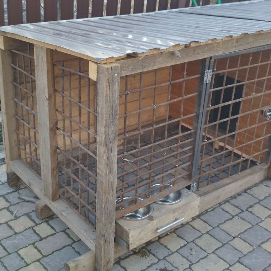 Будка для собаки утепленная