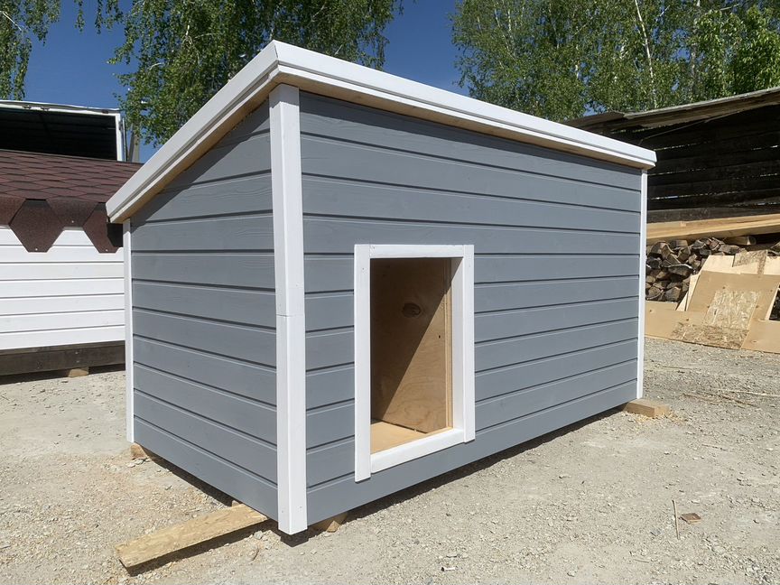 Будка для собаки утепленная