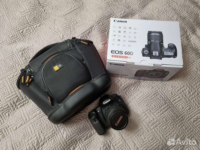 Зеркальный фотоаппарат canon eos 60d купить в Москве | Электроника | Авито