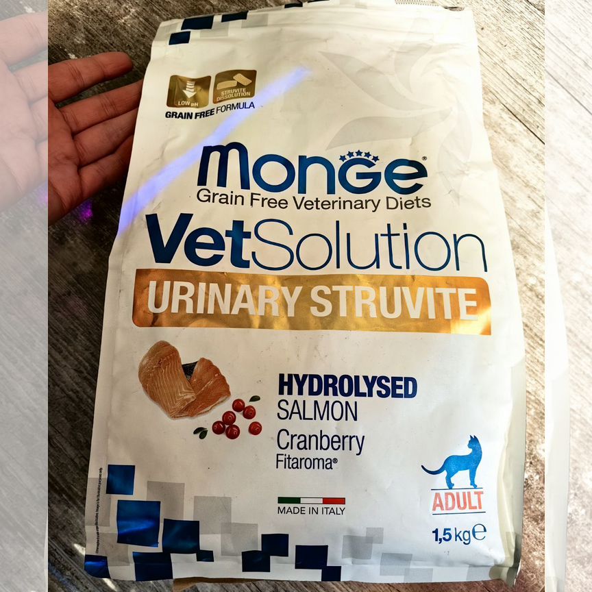 Сухой корм для кошек лечебный Monge struvite