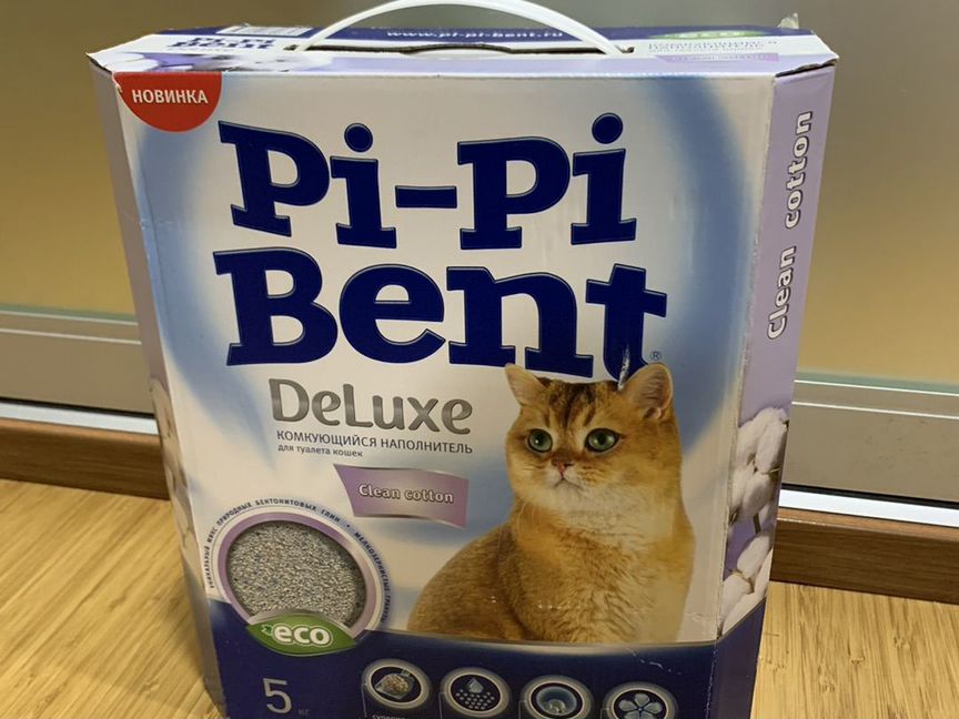 Наполнитель для кошачьего туалета pipi Bent