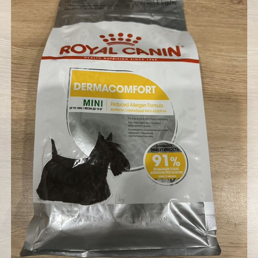 Корм для собак Royal canin dermacomfort