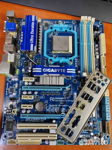 Gigabyte GA-890GPA-UD3H (rev. 2.1) LGA AM3 купить в Санкт-Петербурге ...