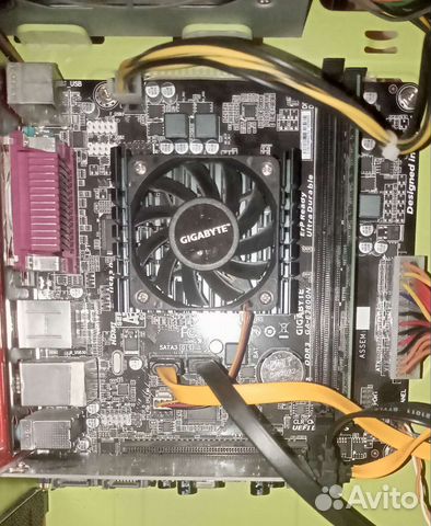 Материнская плата gigabyte ga-e3800n купить в Москве | Электроника | Авито