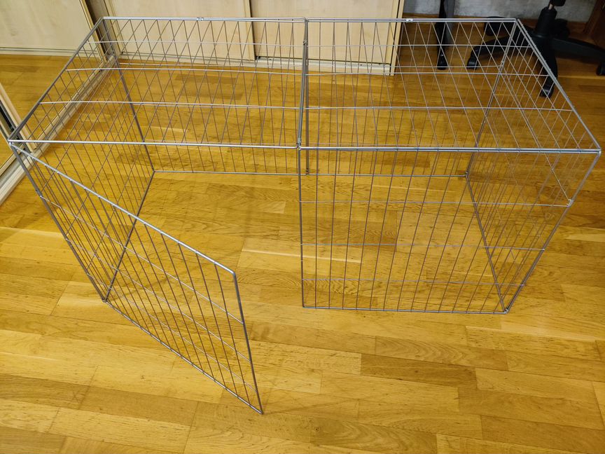 Вольер для животных из секций 60*60см