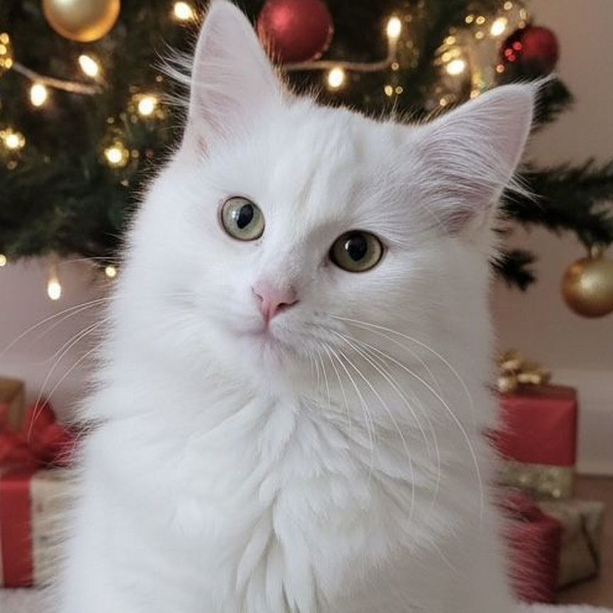 Турецкая ангора котёнок