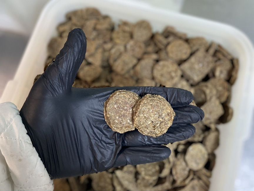 Печенья из рубца говяжьего для собак