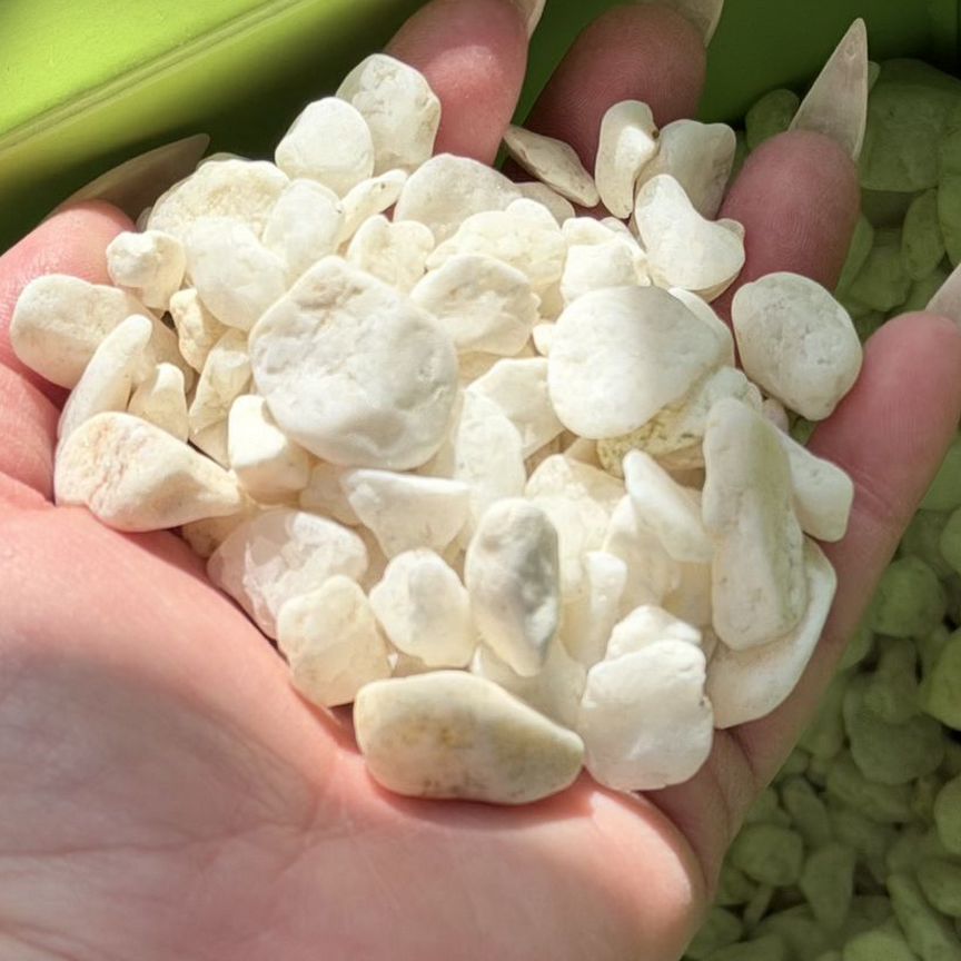 Белый камень для аквариума