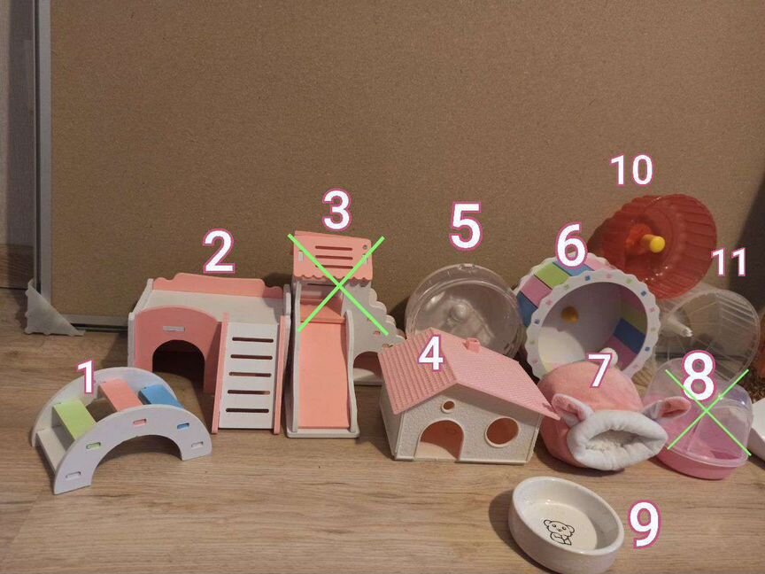 Набор для хомячков