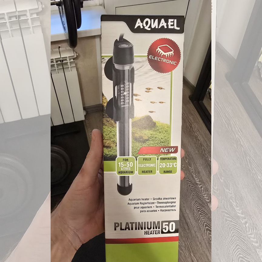 Aquael platinium heater 50