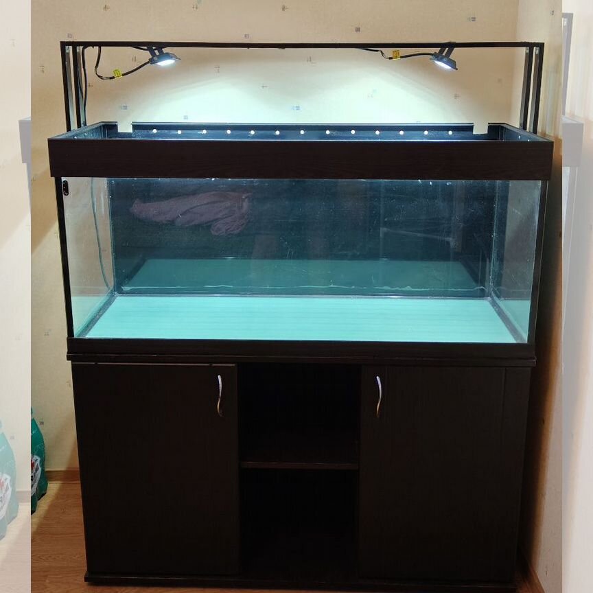 Аквариум с тумбой 240л и комплектующие