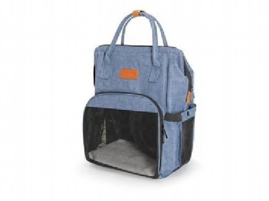 Camon Рюкзак-переноска Pet голубая 27x42 см (4кг)