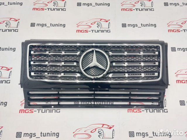 Решетка радиатора в стиле GLS на G-Class W463 купить в Ростове-на-Дону ...
