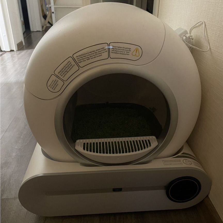 Умный туалет для кошек (автоматическая уборка)