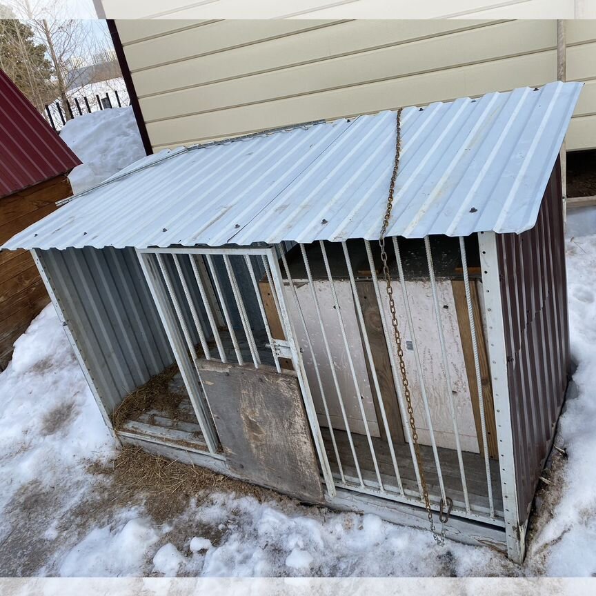 Вольер для собак уличный утепленный