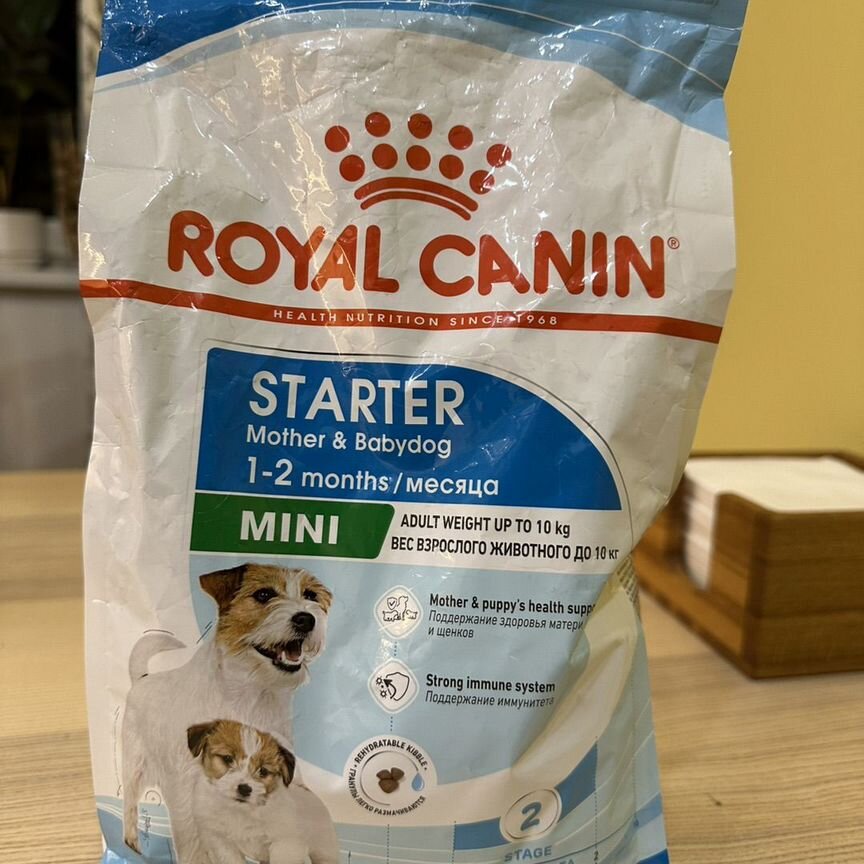 Корм для собак royal canin mini starter