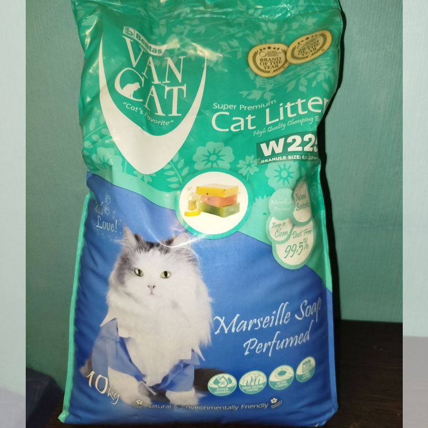 Наполнитель van cat 10л