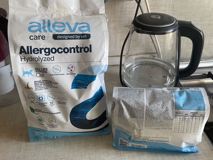 Корм для кошек alleva allergocontrol