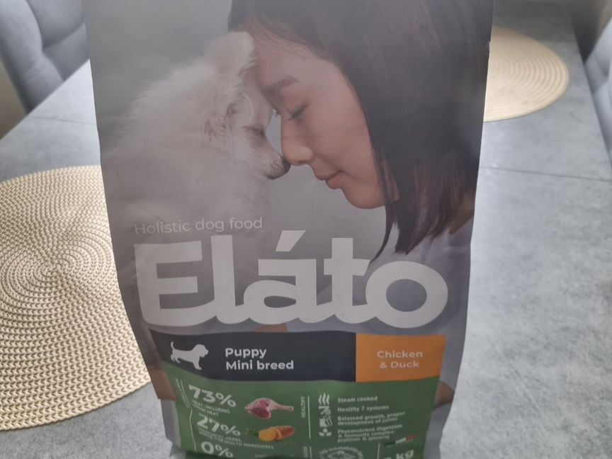 Сухой корм Elato puppy minu
