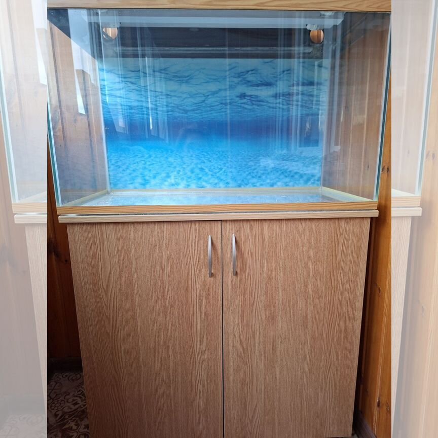 Аквариум с тумбой на 160 литров