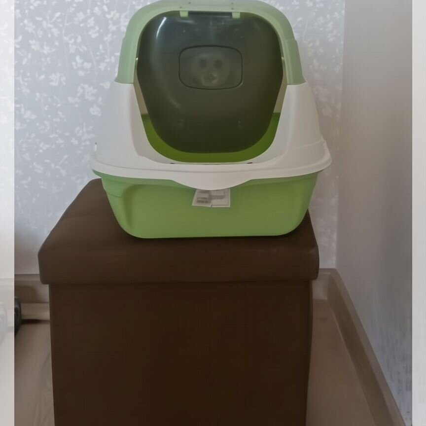 Кошачий туалет закрытый