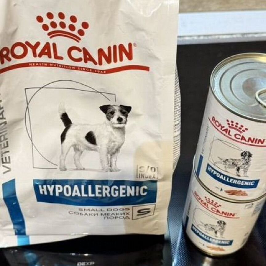Royal canin hypoallergenic для собак влажный