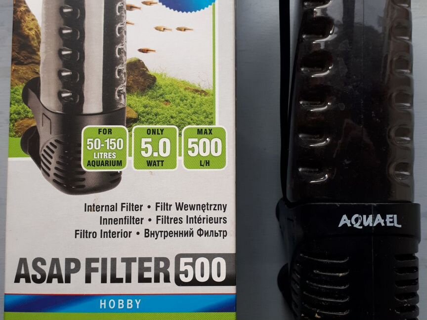 Фильтр для аквариума aquael б.у