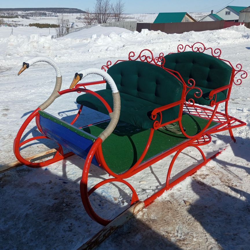 Сани телега для лошади