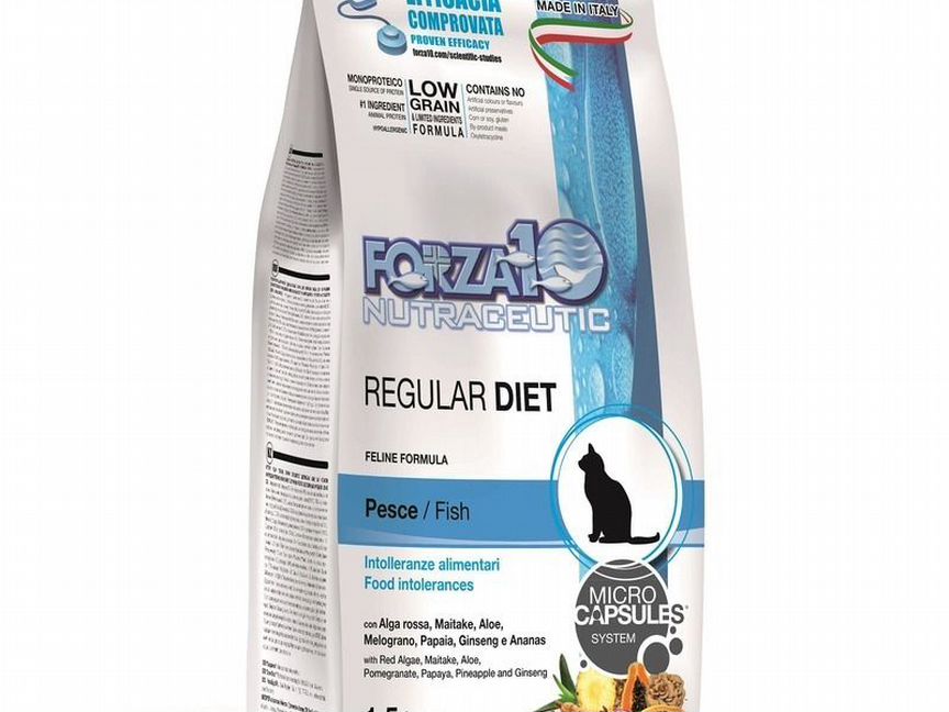 Сухой корм для кошек Сухой корм Forza10 Regular