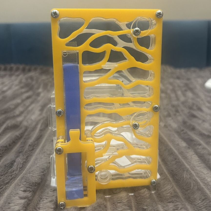 Муравьиная ферма вертикальная 17х8х15