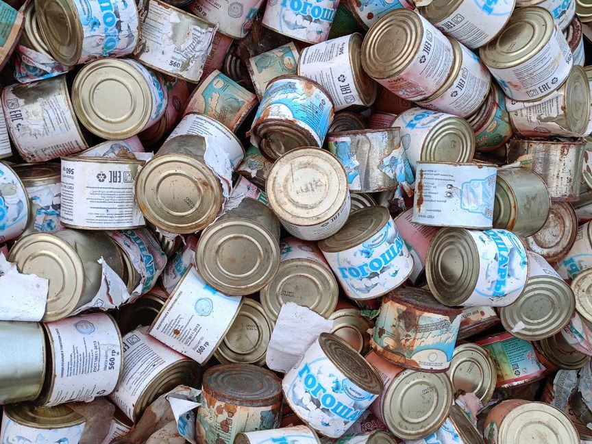 Бесплатно Овощные консервы на корм животным