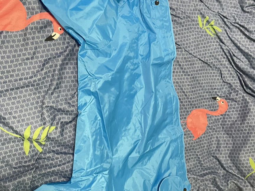 Плащ дождевик с капюшоном