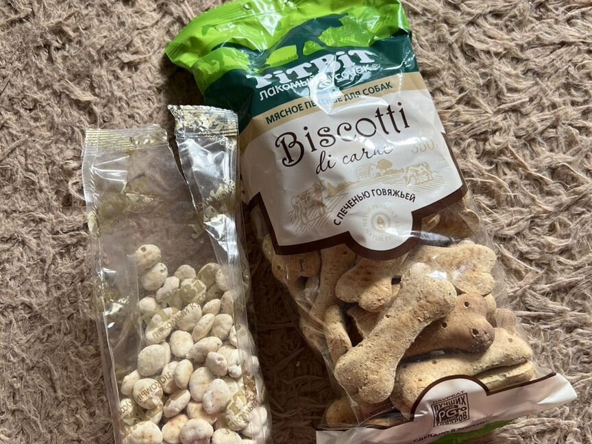 Печенье лакомство для собак