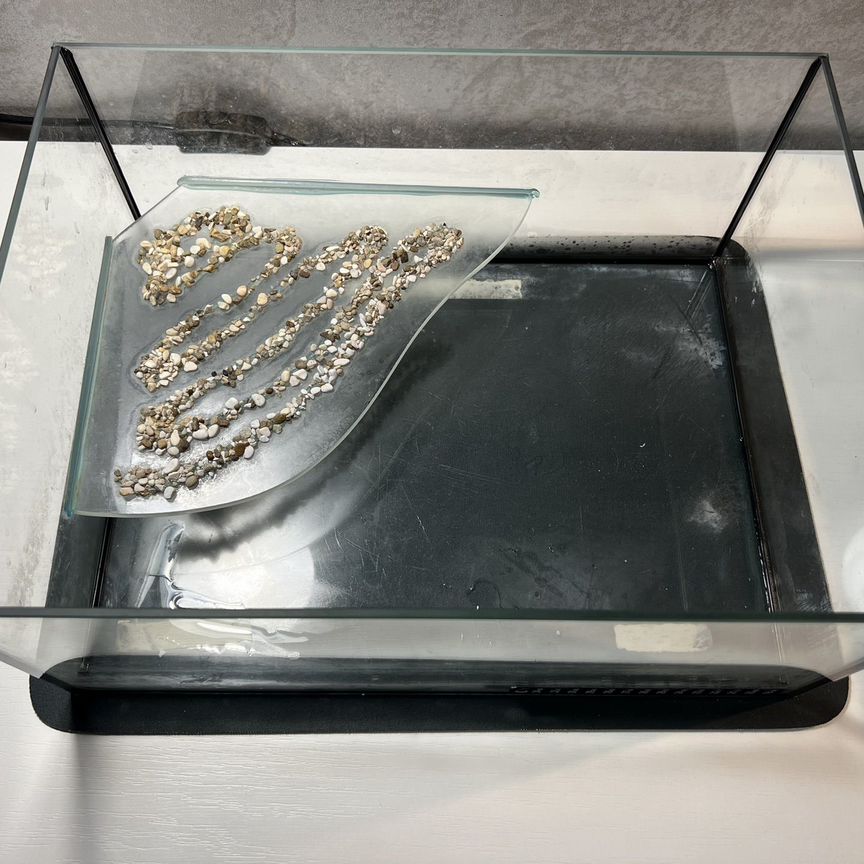 Аквариус для черепах 15 л с островом