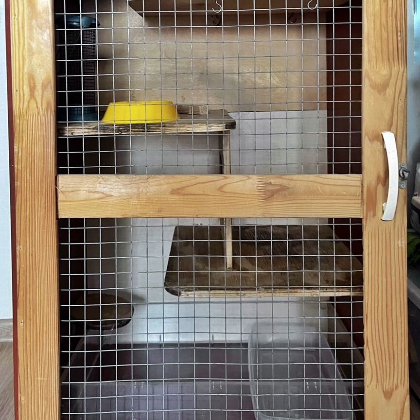 Клетка для шиншиллы и все необходимое