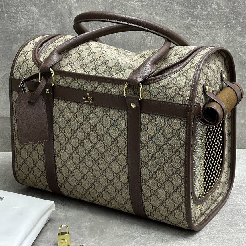 Сумка для переноски животных Gucci #3