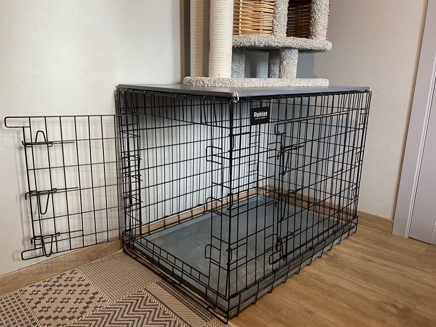 Клетка для собак металлическая бу