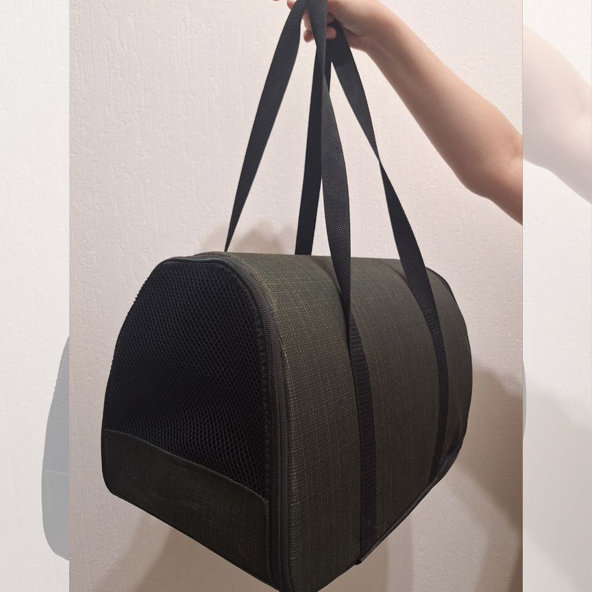 Тканевая переноска и лоток с бортиком