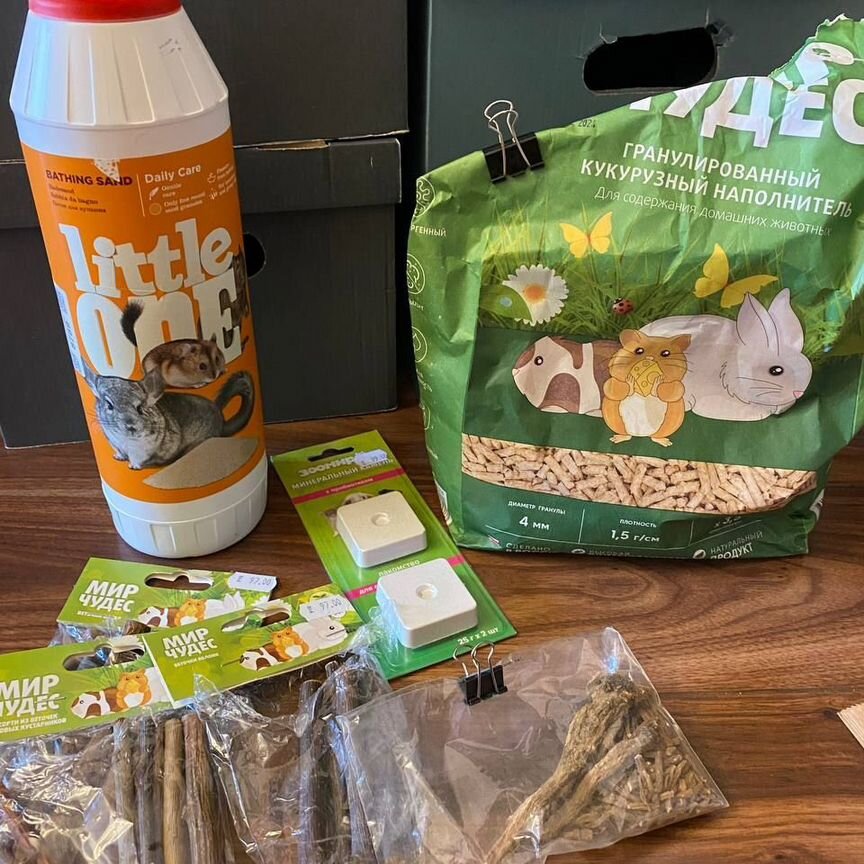 Корм для шиншилл