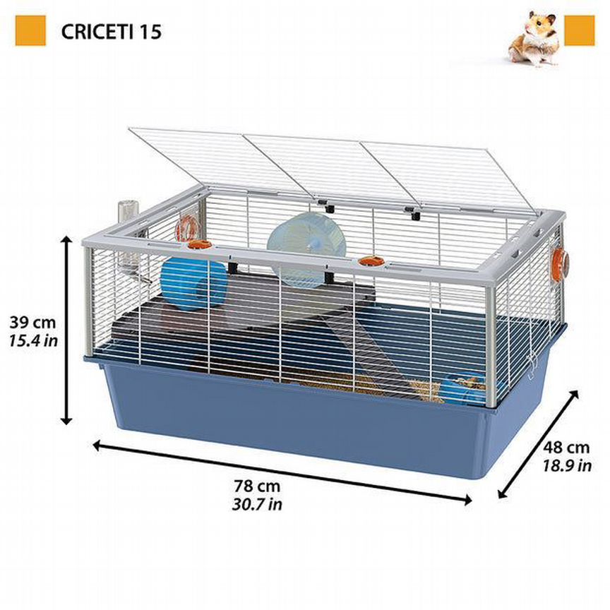 Клетка Ferplast criceti 15 для хомяков